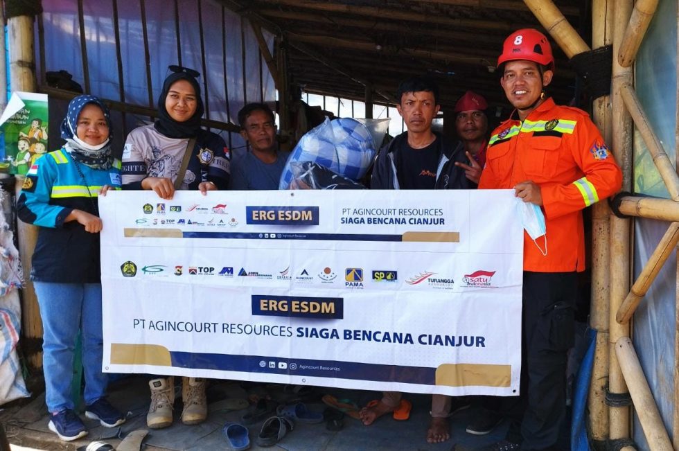 Agincourt Resources Peduli Bencana Gempa Cianjur Turunkan ERT - Agincourt Resources