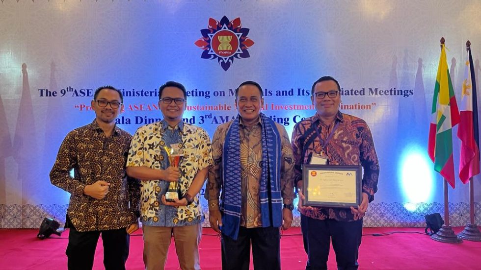 Winner of the 3rd ASEAN Mineral Awards - Category Mineral Processing ...