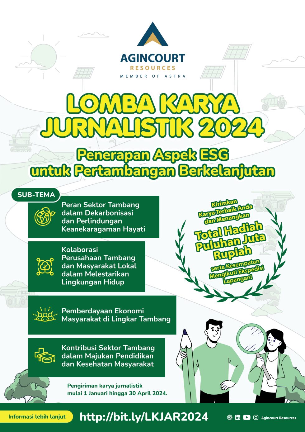 Holding The 2024 Journalism Competition, Agincourt Resources Invites ...