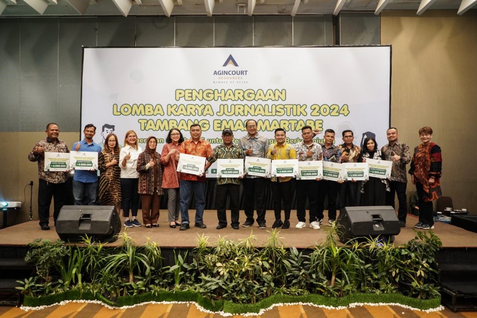 Promoting ESG Implementation, 13 Journalists Win The 2024 Martabe Gold Mine Journalistic Works ...